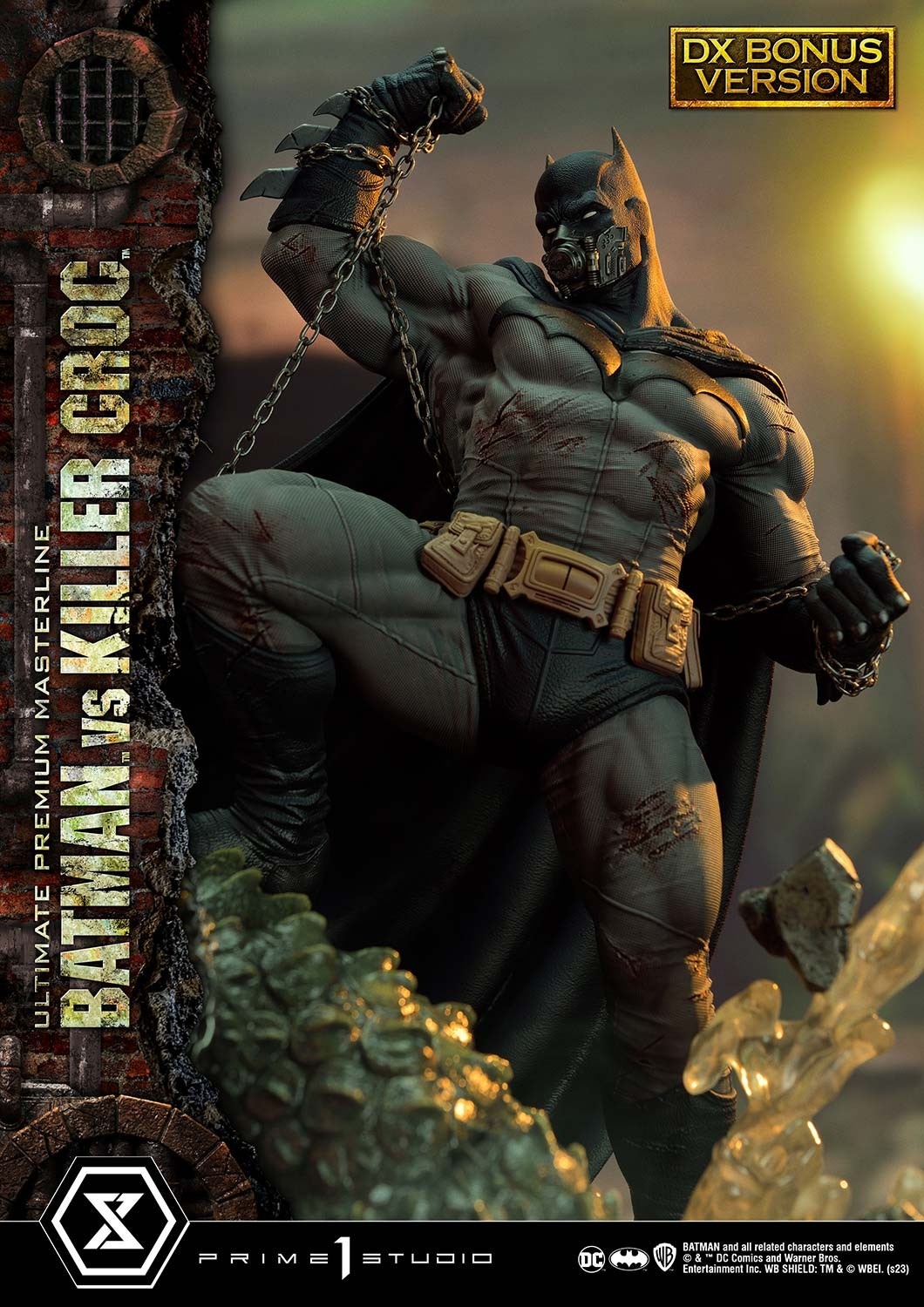 Batman Vs Killer Croc Deluxe Bon1