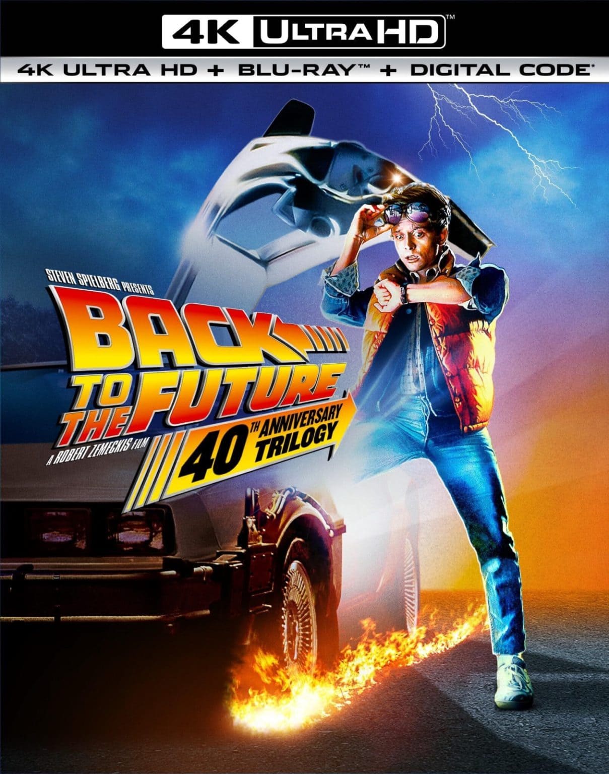 Back to the Future: The Ultimate Trilogy 40th Anniversary Edition - 4K ...