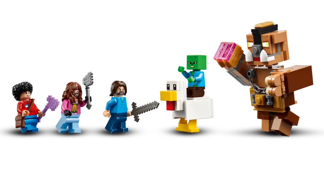 A Minecraft Movie LEGO tie-in sets revealed