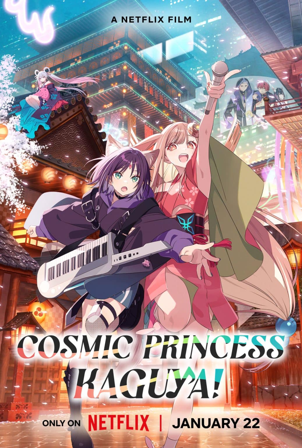 Anime fantasy Cosmic Princess Kaguya! gets a trailer from Netflix