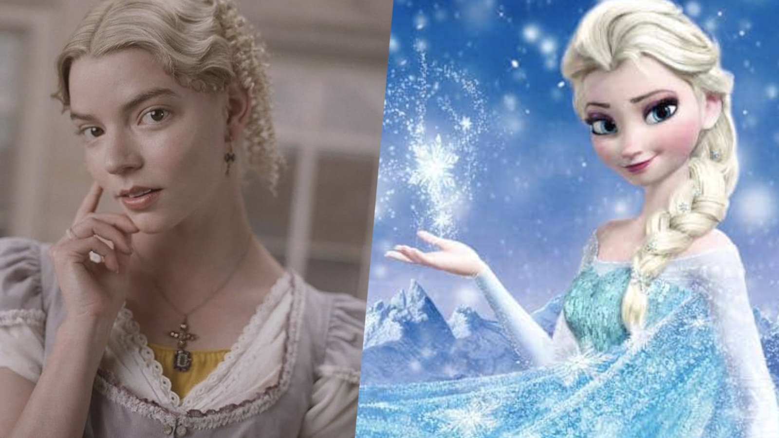 Anya Taylor-Joy believes she's a perfect fit for Elsa in a live-action ...