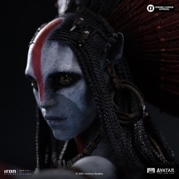 Avatar: Fire and Ash Miles Quaritch and Varang collectible statues revealed by Iron Studios