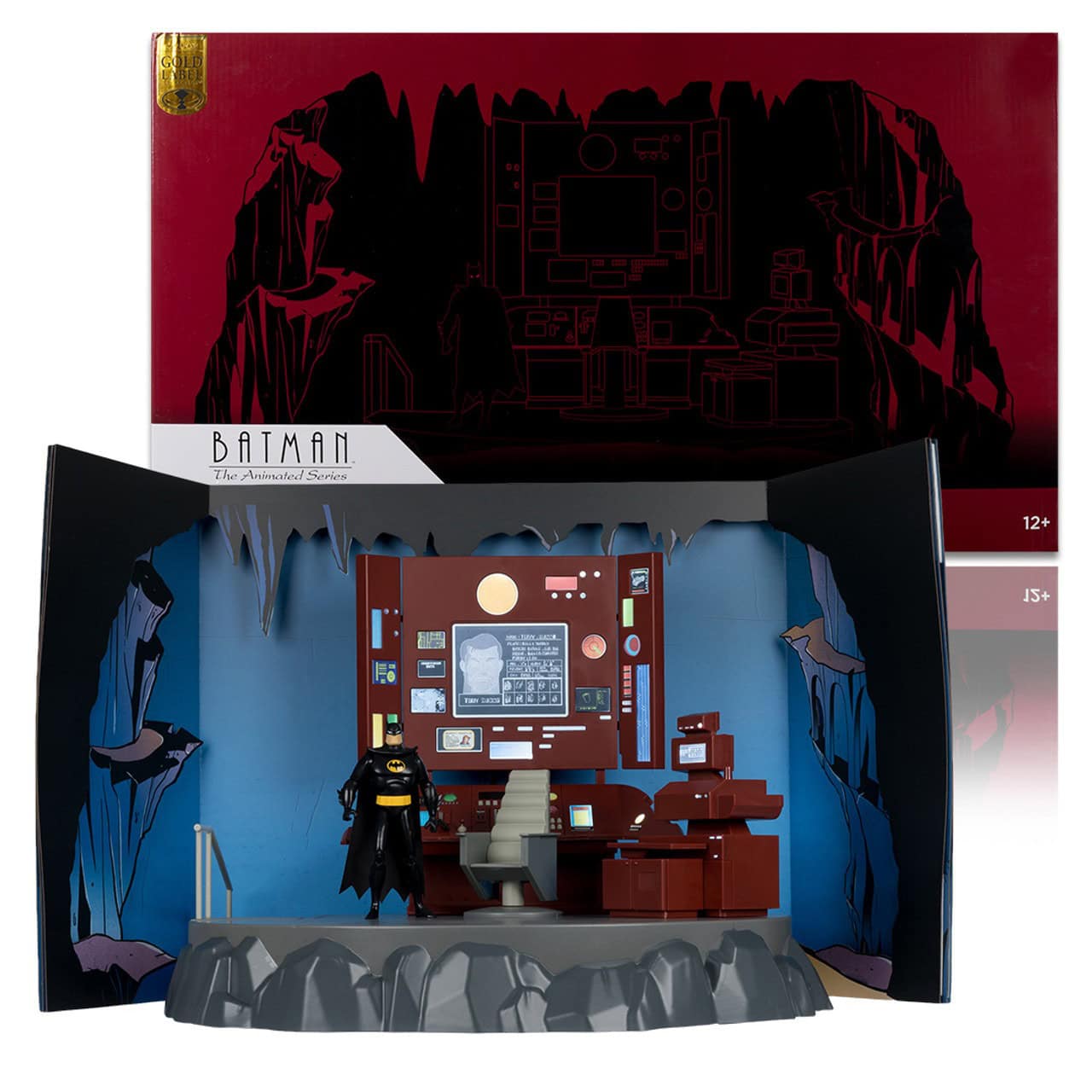 Batman: The Animated Series Batcave unveiled by McFarlane Toys