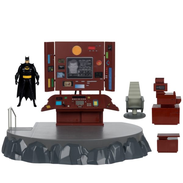 Batman: The Animated Series Batcave unveiled by McFarlane Toys