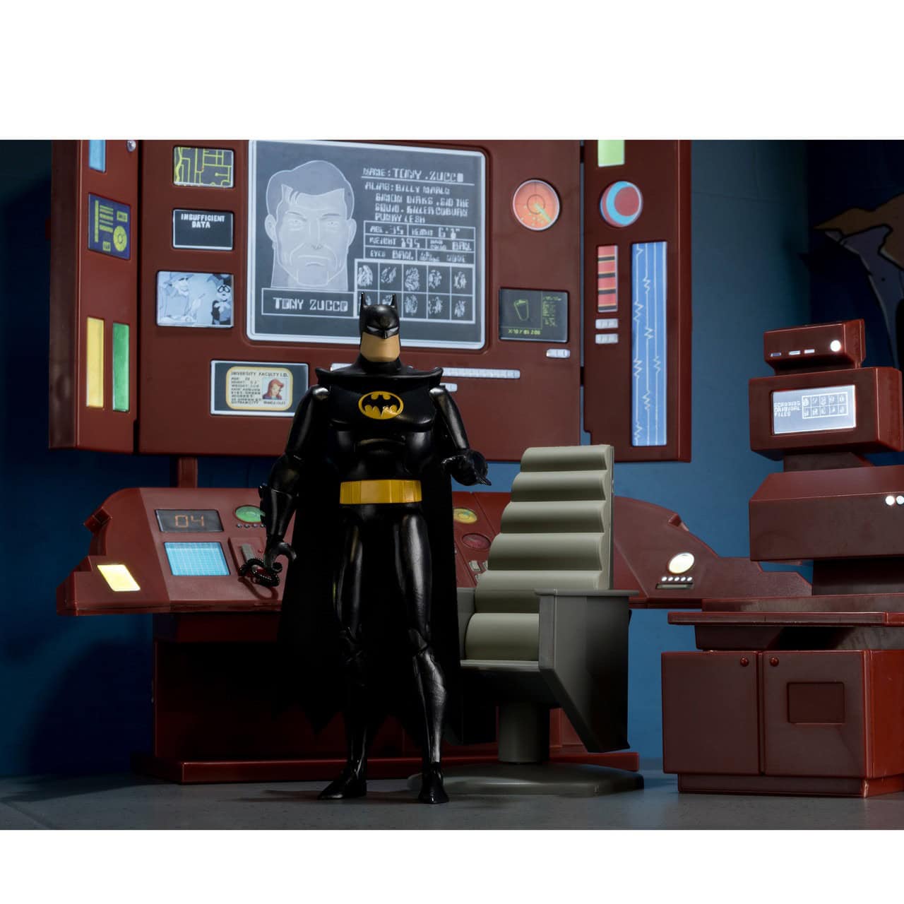 Batman: The Animated Series Batcave unveiled by McFarlane Toys