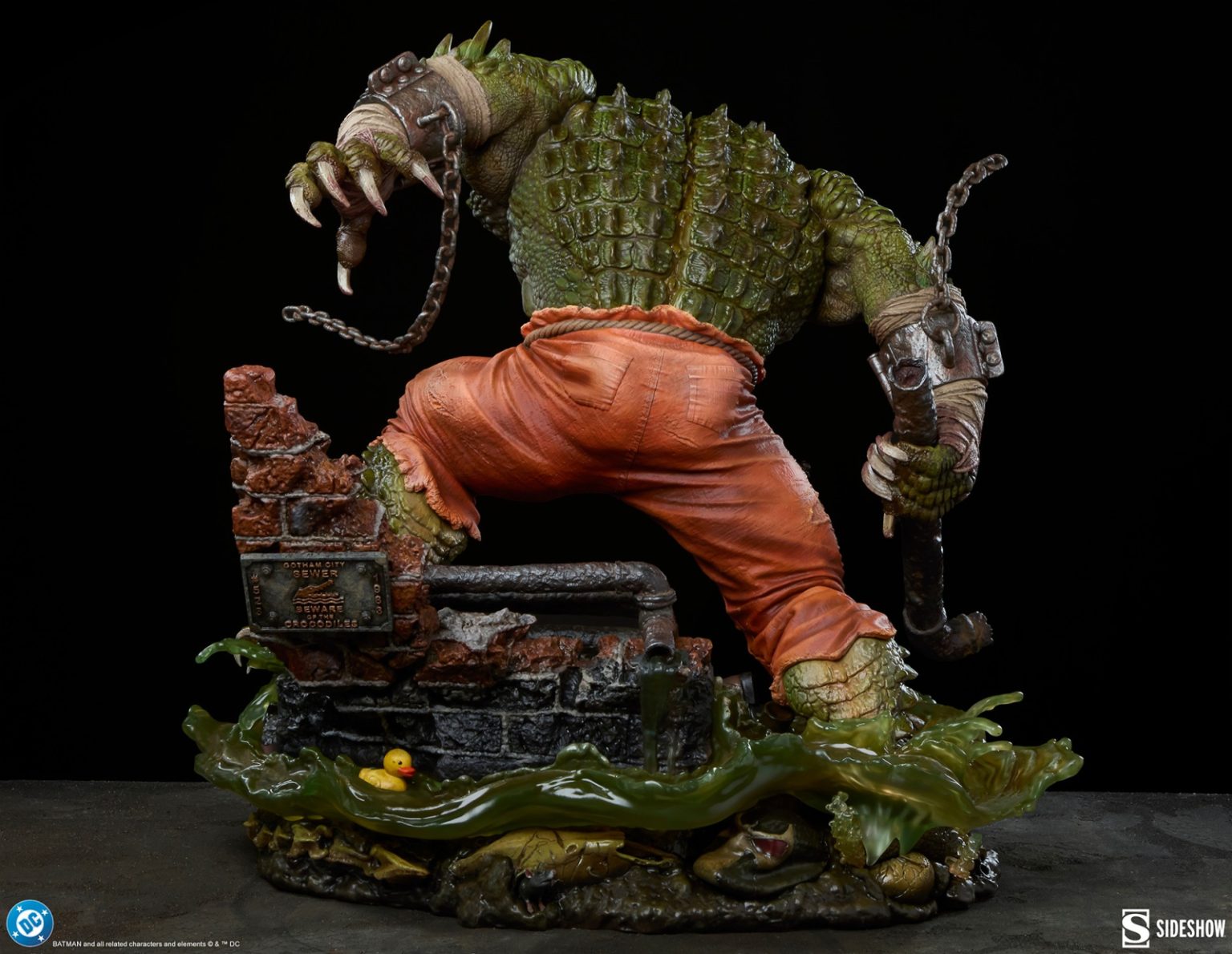 Batman villain Killer Croc gets a Premium Format Figure from Sideshow