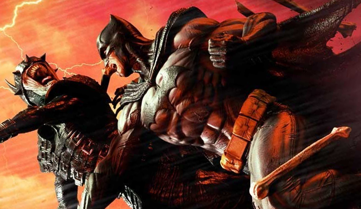 Batman vs Batman Who Laughs quarter scale collectible statue unveiled ...
