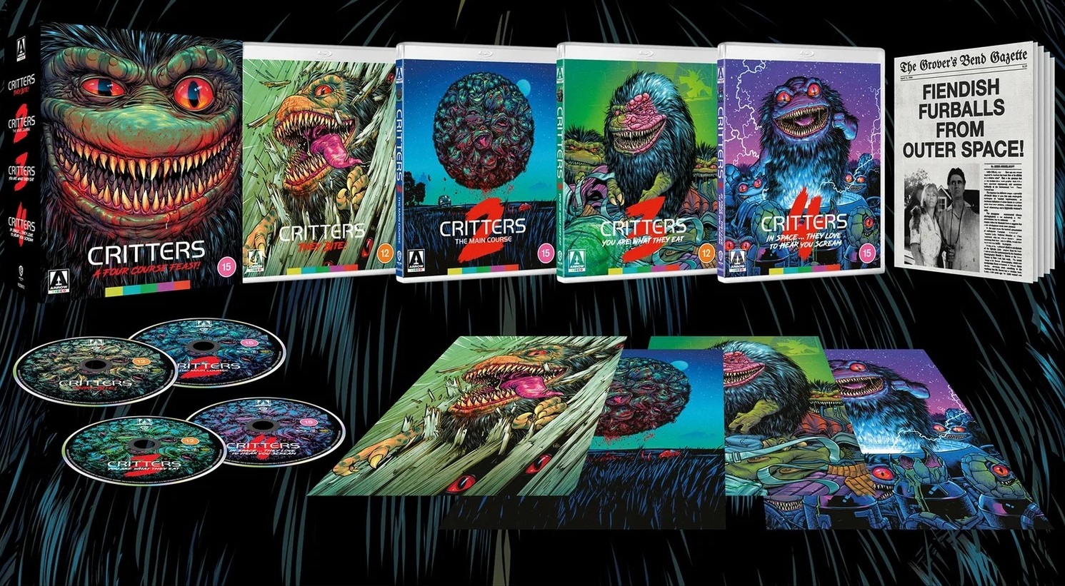 Critters: A Four Course Feast! Box Set - Blu-ray Review