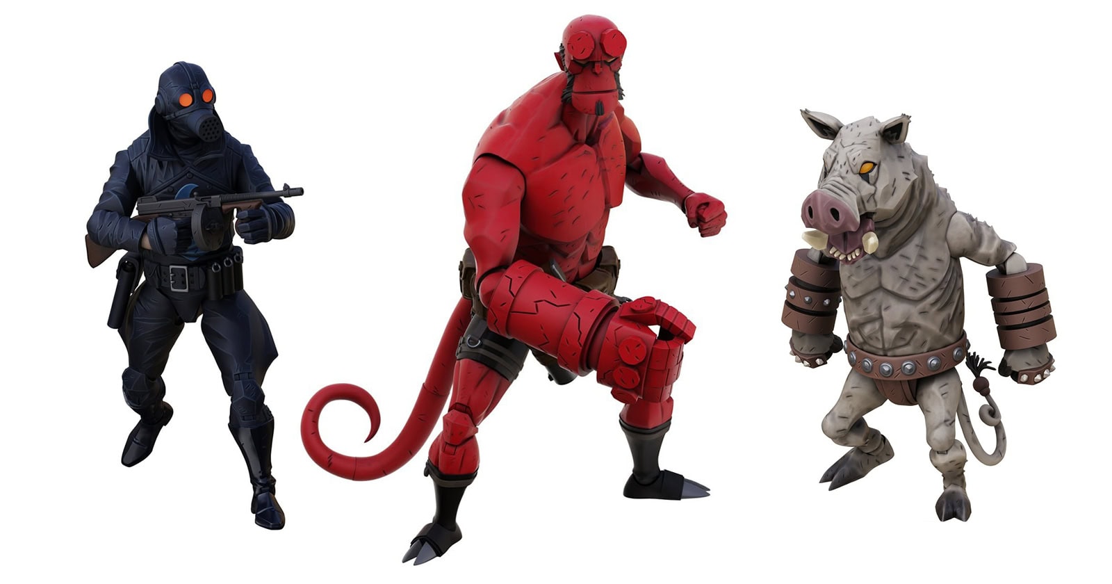 Boss Fight Studio launches new Hellboy action figure line with Hellboy ...