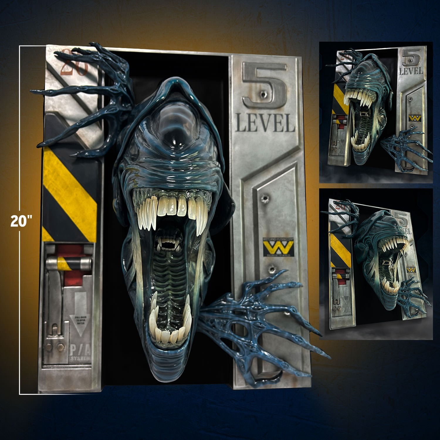 Bring the Alien Queen home with Aliens wall sculpture from Hollywood ...