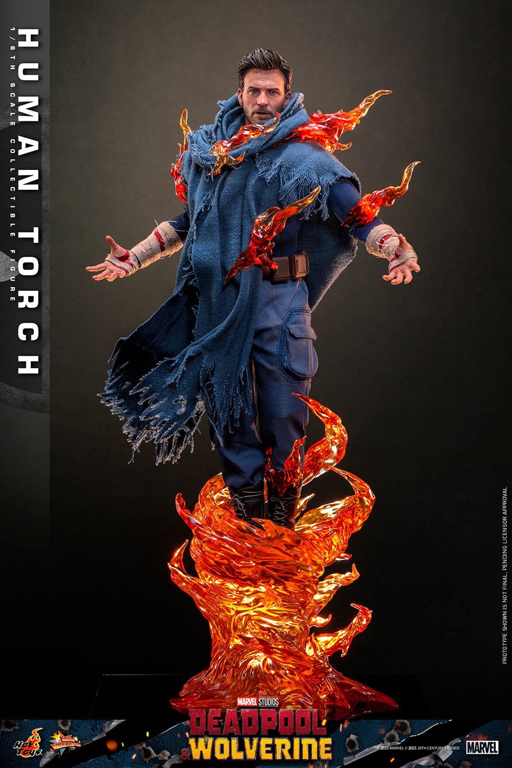 Chris Evans' Human Torch joins Hot Toys' Deadpool & Wolverine sixth ...