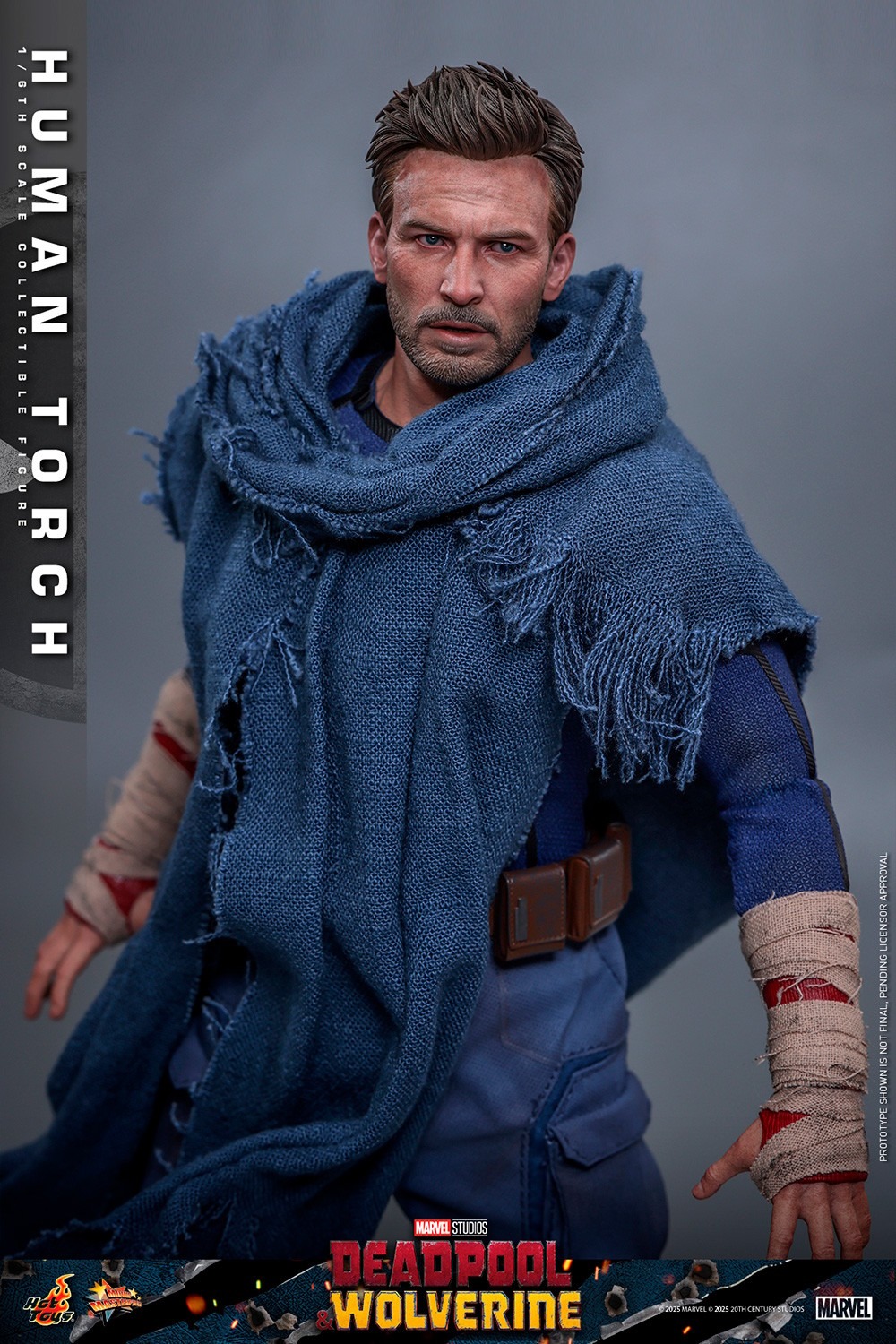 Chris Evans' Human Torch joins Hot Toys' Deadpool & Wolverine sixth ...