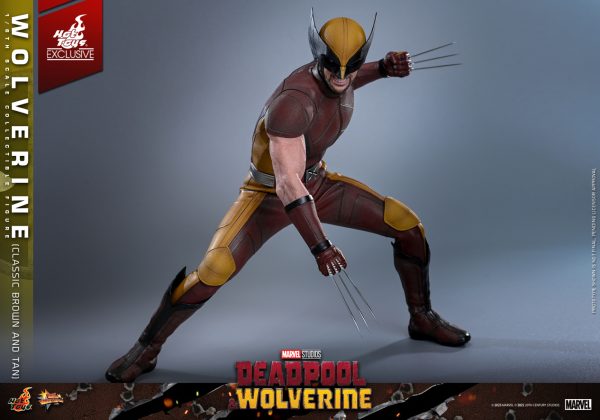 Classic Brown & Tan Wolverine joins Hot Toys' Deadpool & Wolverine ...