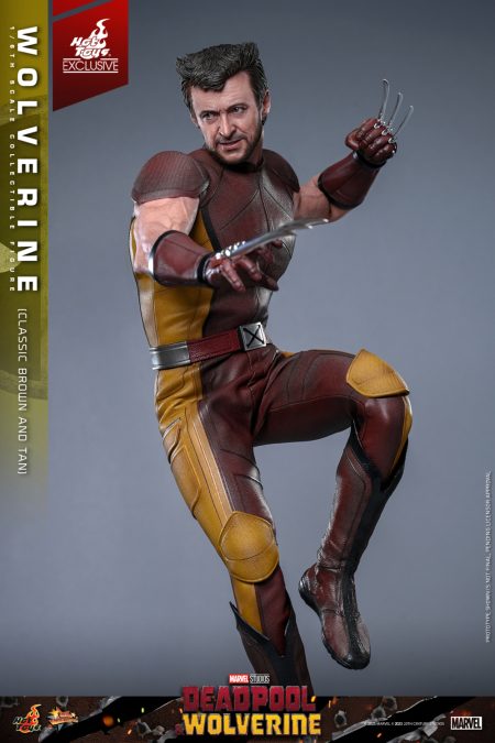 Classic Brown & Tan Wolverine joins Hot Toys' Deadpool & Wolverine ...