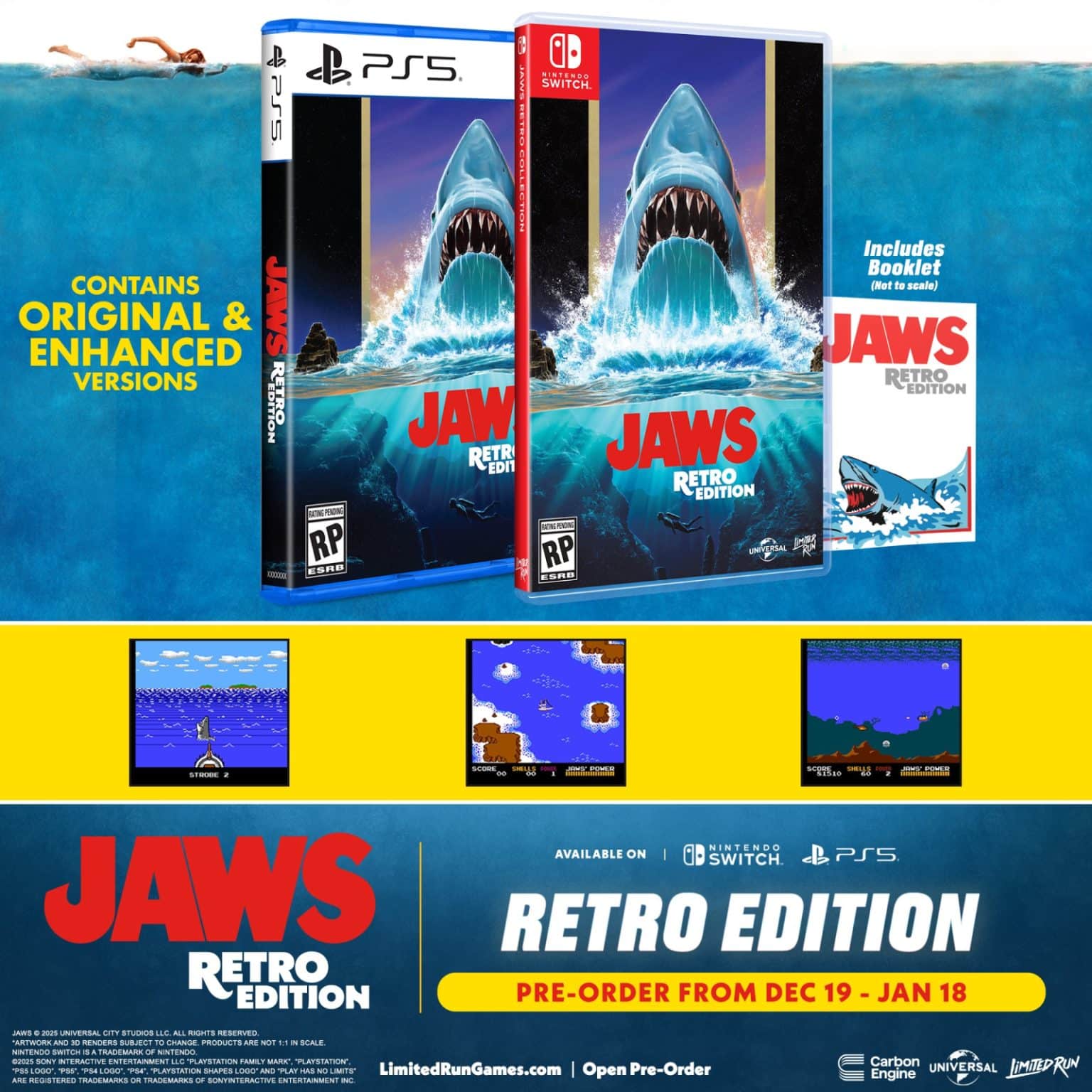 Classic NES game Jaws is coming to PS5 and Nintendo Switch
