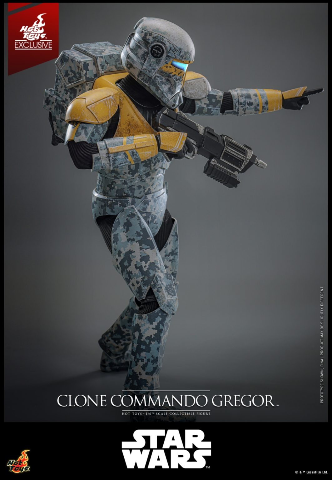 Clone Commando Gregor joins Hot Toys' Star Wars sixth scale action ...