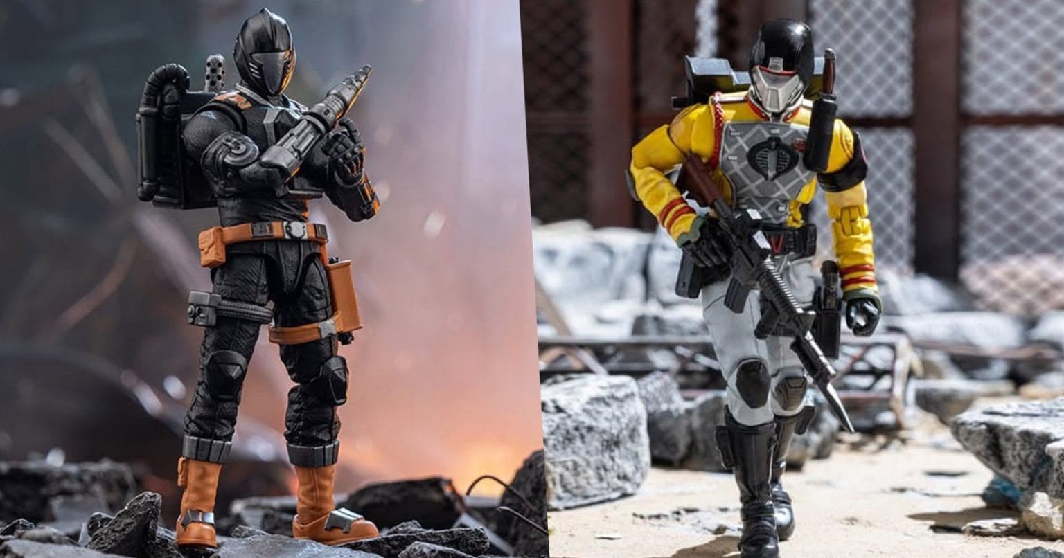 Cobra B.A.T. and Python Patrol Crimson Guard figures coming to Hiya ...