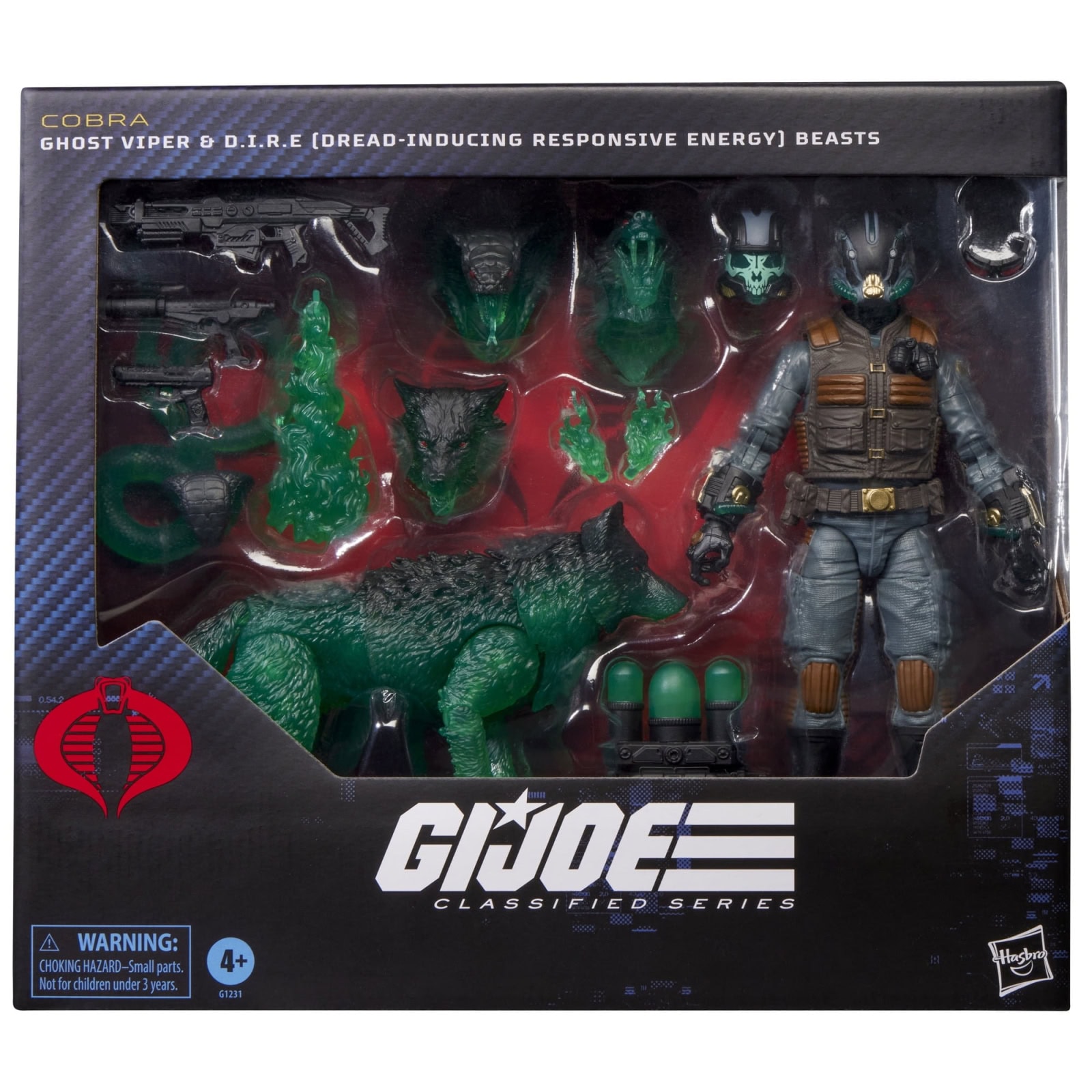Cobra unleashes the Ghost Viper & D.I.R.E. Beasts with G.I. Joe ...