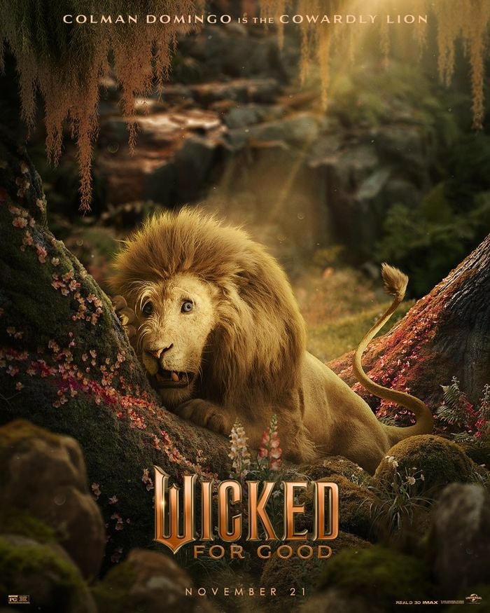 Colman Domingo voicing Cowardly Lion in Wicked: For Good as new ...