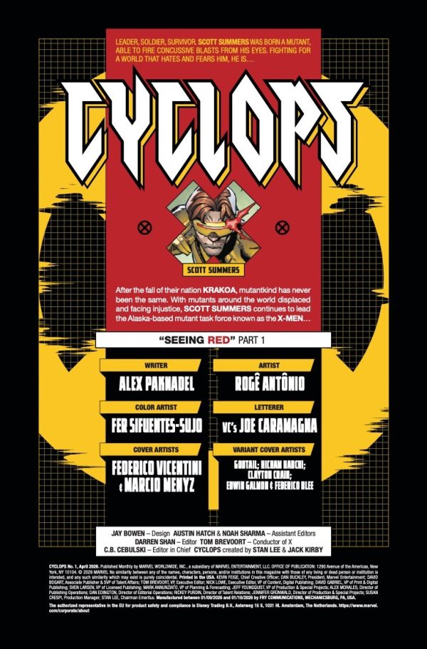 Cyclops #1 - Comic Book Preview