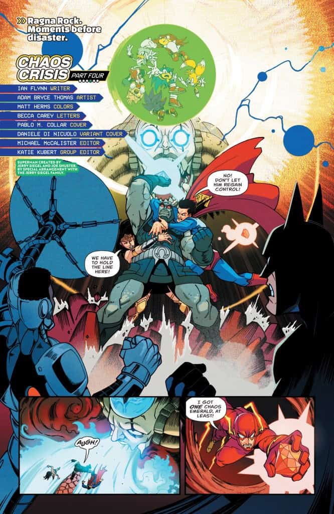 DC x Sonic The Hedgehog #4 - Comic Book Preview