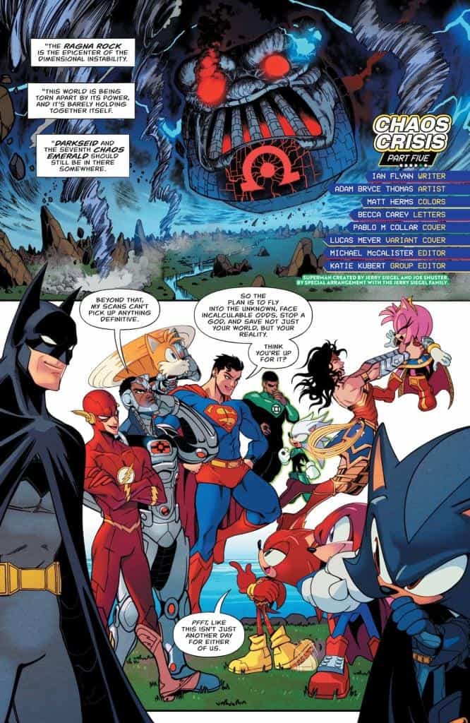 DC x Sonic the Hedgehog #5 - Comic Book Preview