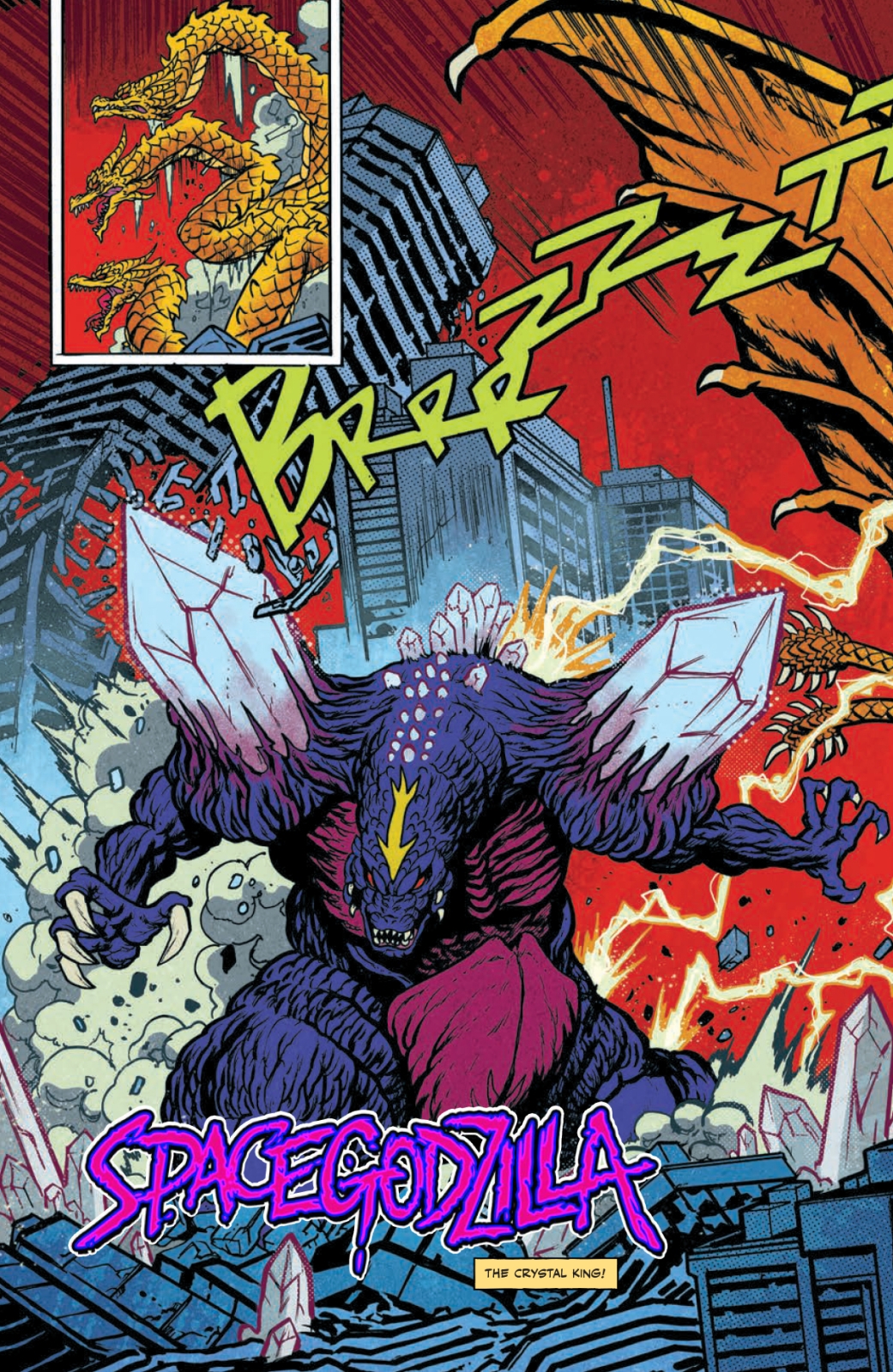 Godzilla Rivals: King Ghidorah vs. SpaceGodzilla #1 - Comic Book Preview