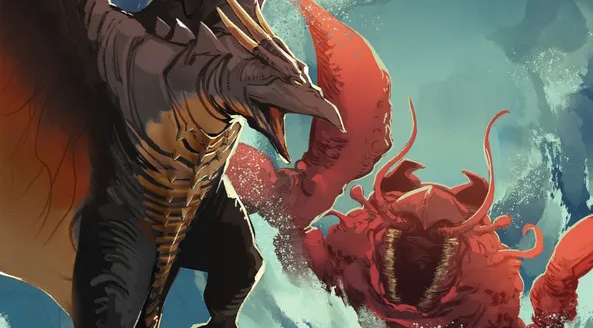 Godzilla Rivals: Rodan Vs. Ebirah - Comic Book Preview