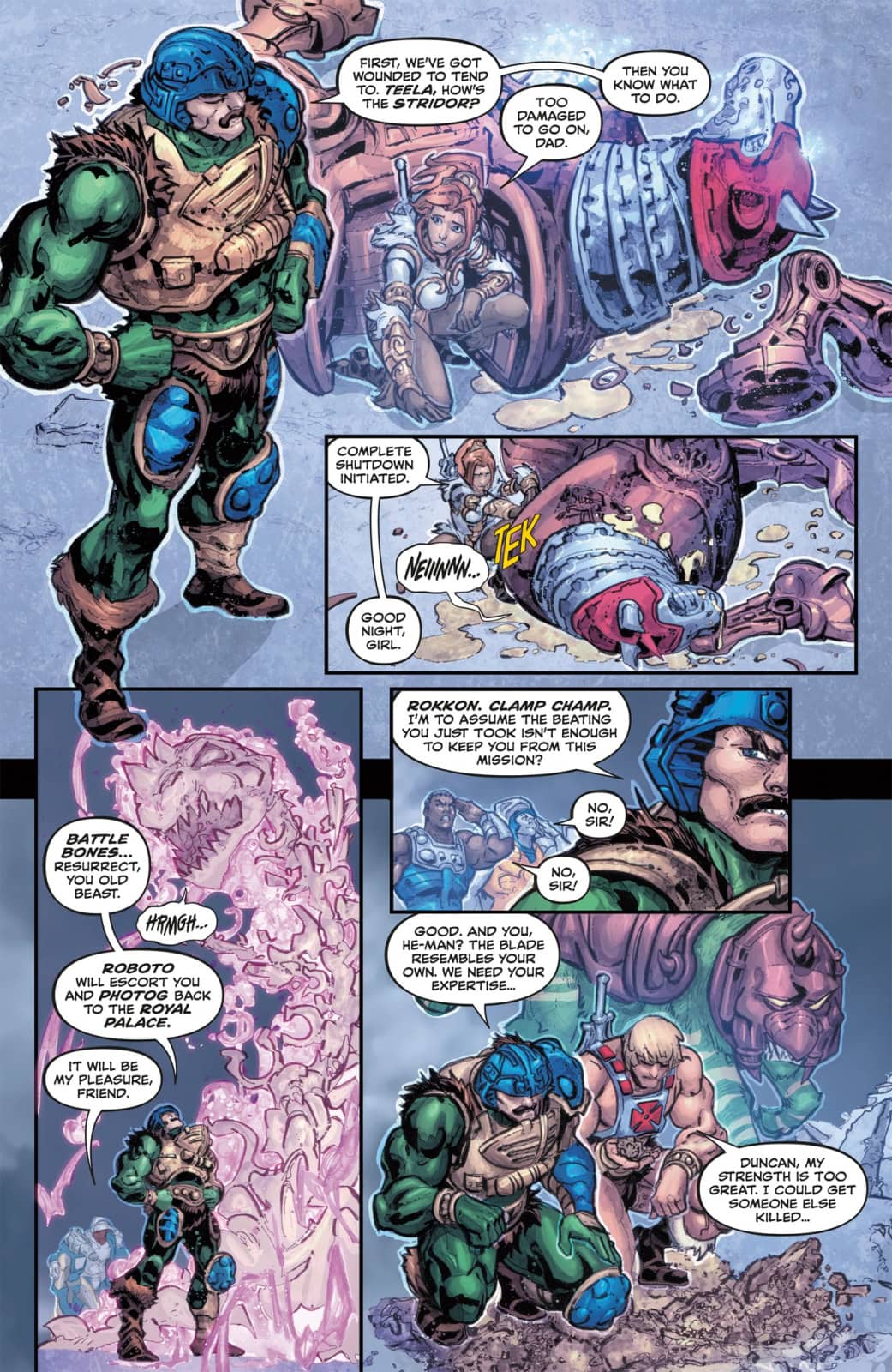 He-Man and the Masters of the Universe: The Sword of Flaws #3 - Comic ...