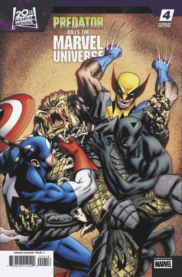 Predator Kills the Marvel Universe #4 - Comic Book Preview
