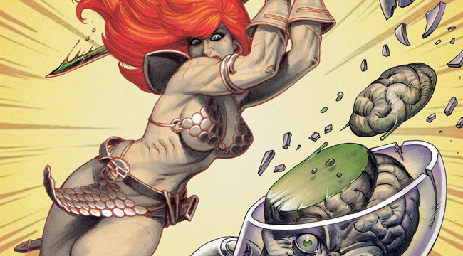 Red Sonja Attacks Mars #2 - Comic Book Preview