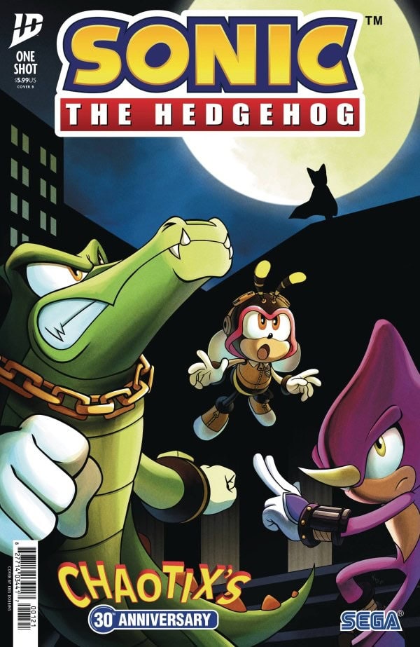 Comic Book Preview - Sonic the Hedgehog: Chaotix's 30th Anniversary ...