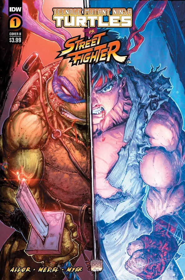 Teenage Mutant Ninja Turtles vs. Street Fighter #1 - Comic Book Preview