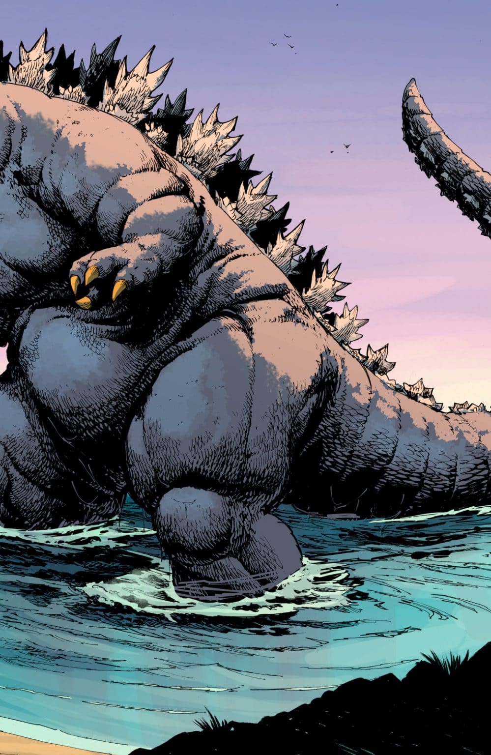 Teenage Mutant Ninja Turtles x Godzilla #1 - Comic Book Preview