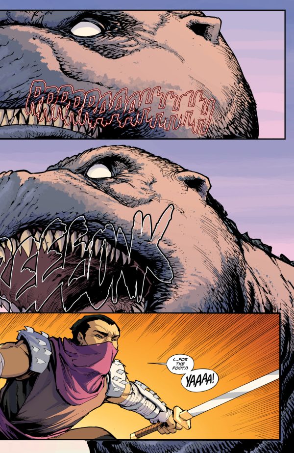 Teenage Mutant Ninja Turtles x Godzilla #1 - Comic Book Preview
