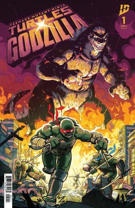 Teenage Mutant Ninja Turtles x Godzilla #1 - Comic Book Preview