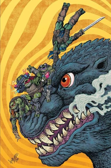 Teenage Mutant Ninja Turtles x Godzilla #1 - Comic Book Preview