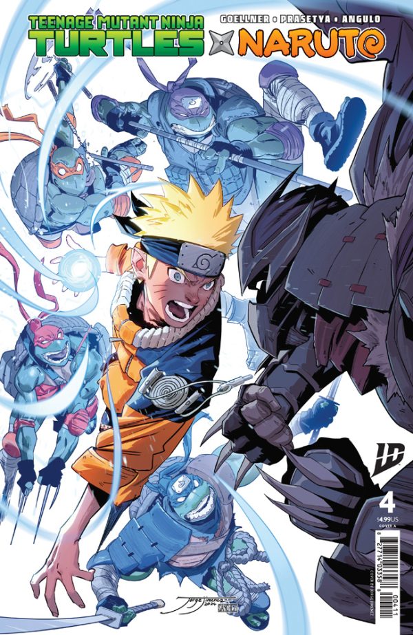 Teenage Mutant Ninja Turtles x Naruto #4 -Comic Book Preview