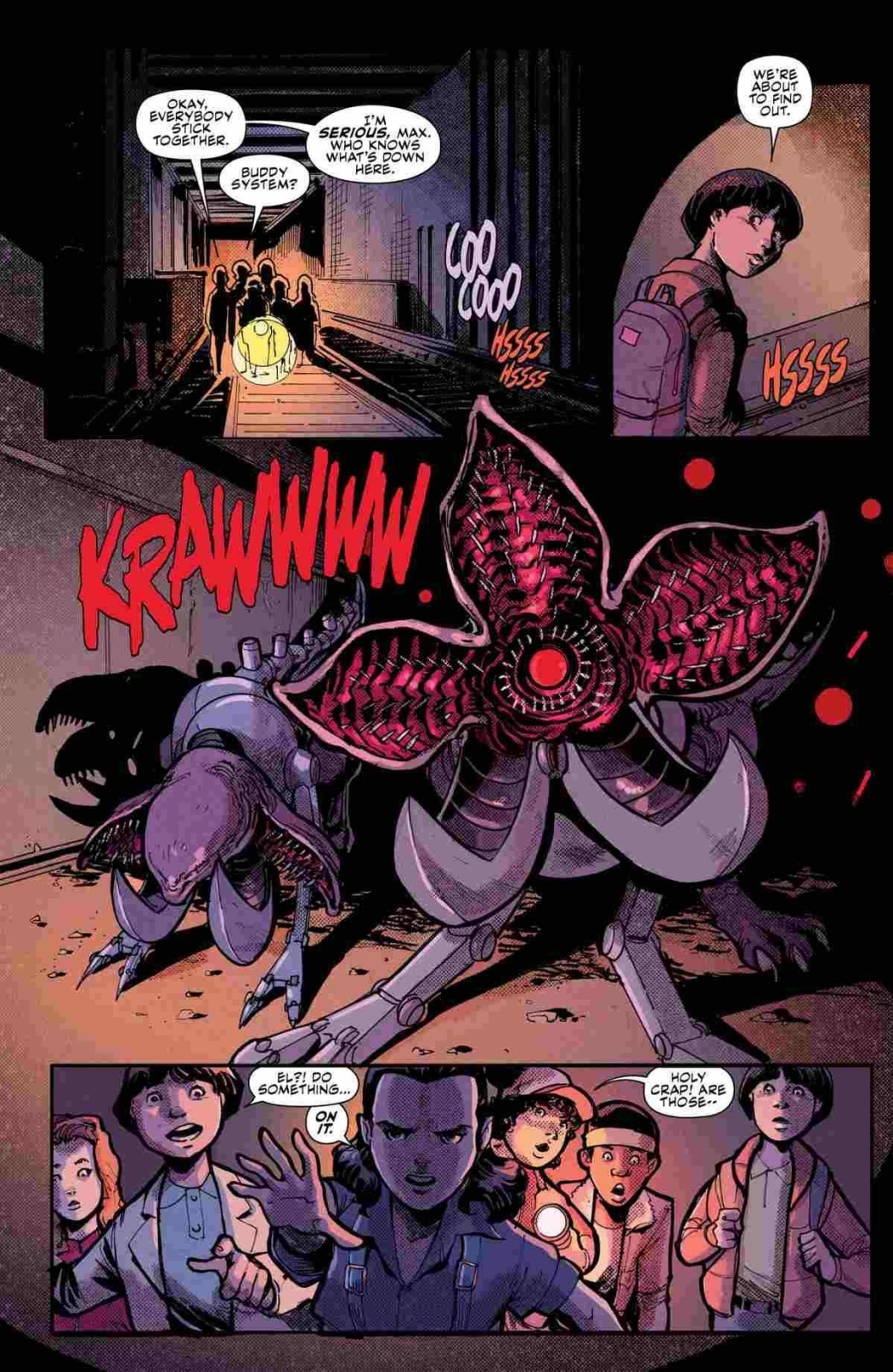 Teenage Mutant Ninja Turtles x Stranger Things #1 - Comic Book Preview