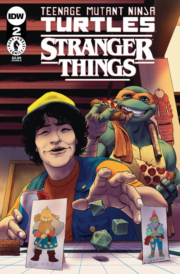 Teenage Mutant Ninja Turtles x Stranger Things #2 - Comic Book Preview