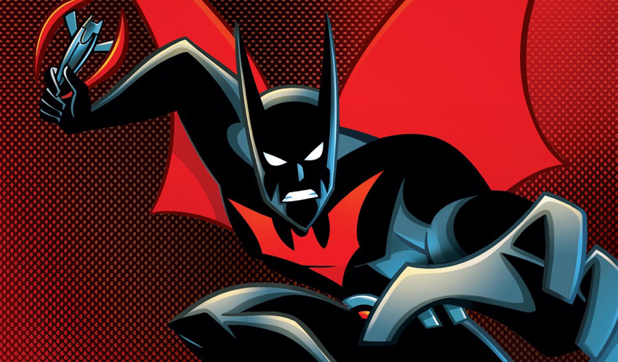 Concept art for Batman Beyond animated movie pitch drops online