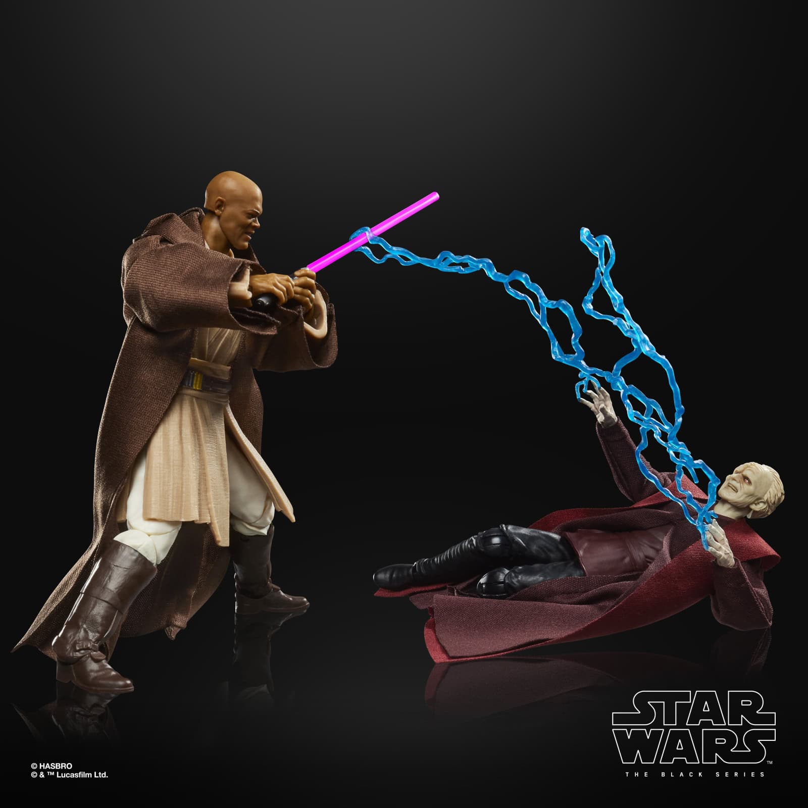 Convention exclusive Star Wars Mace Windu & Darth Sidious and Jedi ...