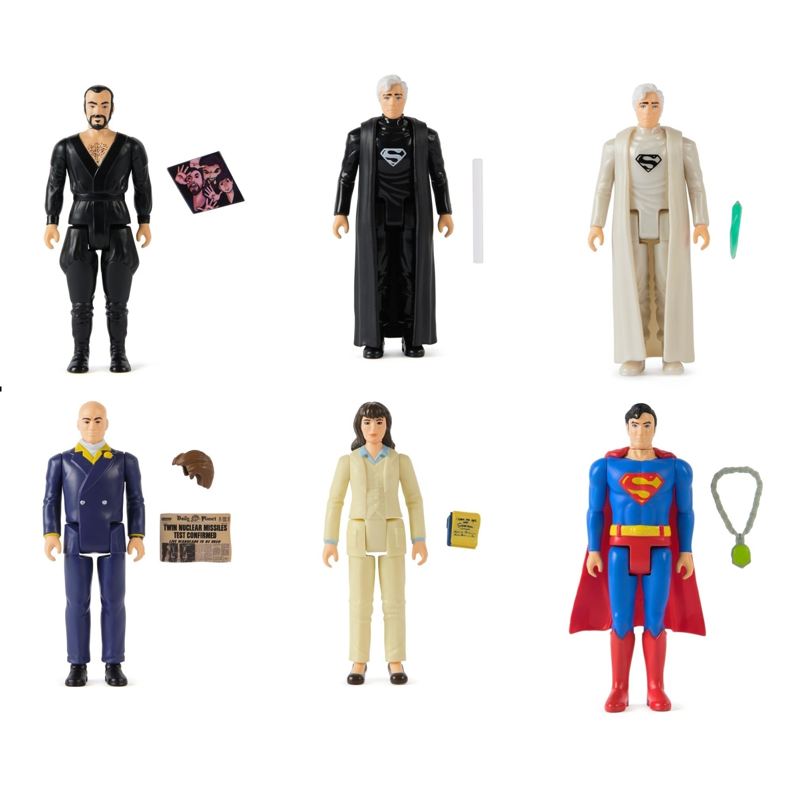 DC Comics Superman Retro Collection action figures unveiled by Spin Master