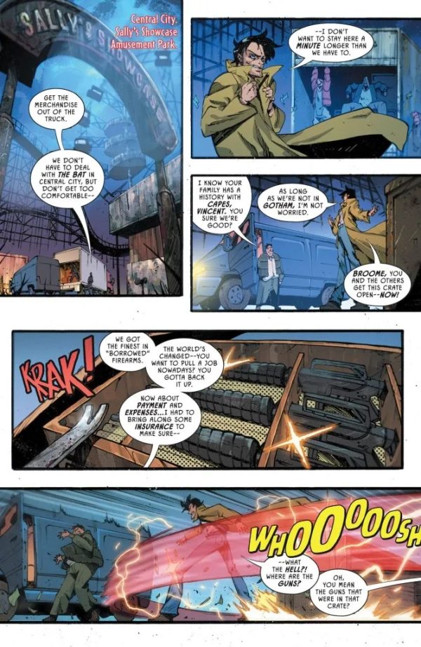 DC previews The Flash movie prequel comic The Flash: The Fastest Man ...