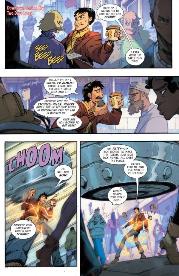 DC previews The Flash movie prequel comic The Flash: The Fastest Man ...