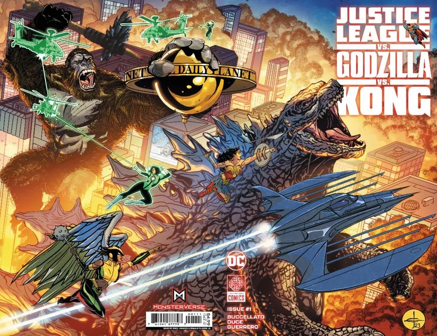 DC's Justice League vs. Godzilla vs. Kong gets Monster-Sized