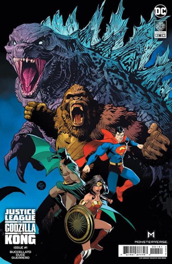 DC's Justice League vs. Godzilla vs. Kong gets Monster-Sized