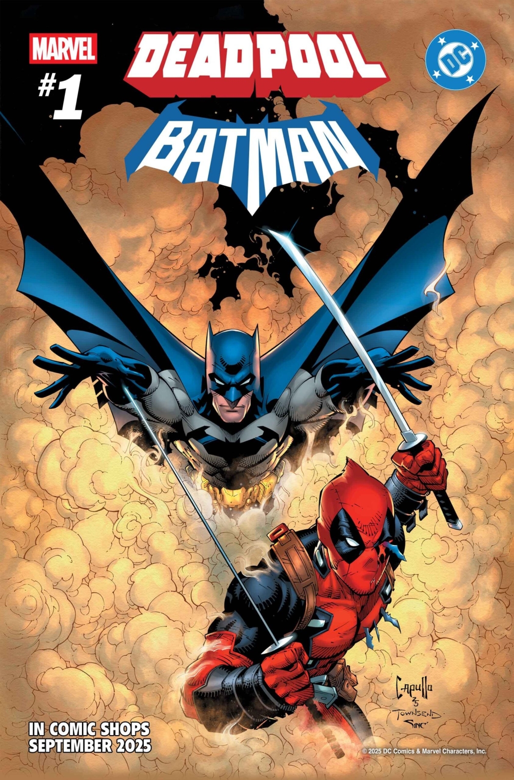 Deadpool/Batman #1 variant covers deliver more Marvel and DC matchups