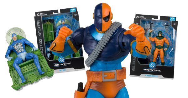 Deathstroke, Mirror Master and Metron DC Multiverse figures unveiled by ...