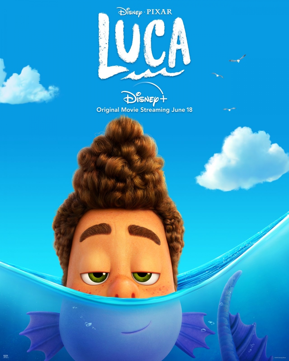 Disney-Pixar's Luca character posters showcase Luca, Alberto and Giulia